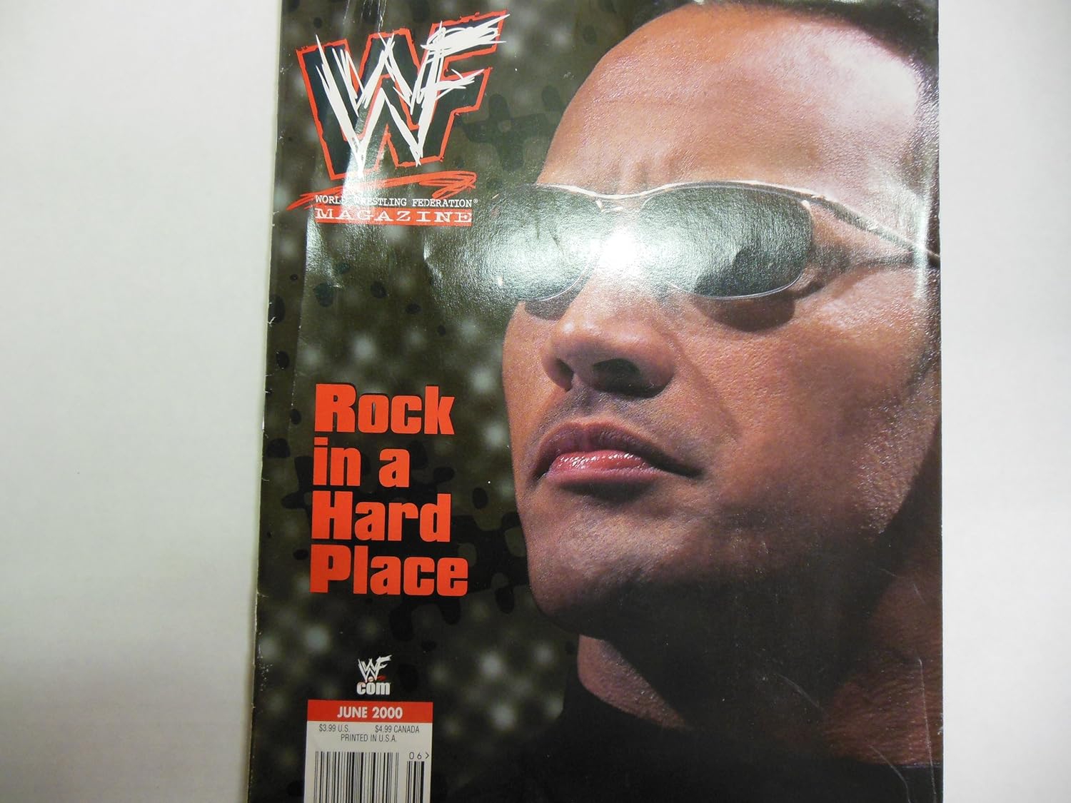 Wwf Magazine "The Rock" "Essa Rios" "Lita" June 2000: Wwf Magazine ...