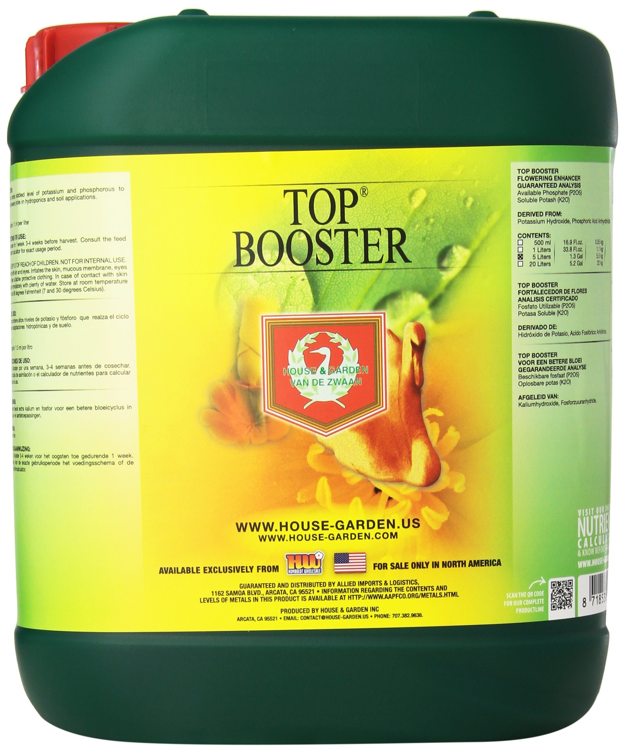 Amazon.com : House & Garden GL56749705 HGTBS05L Top Booster, 5 L ...