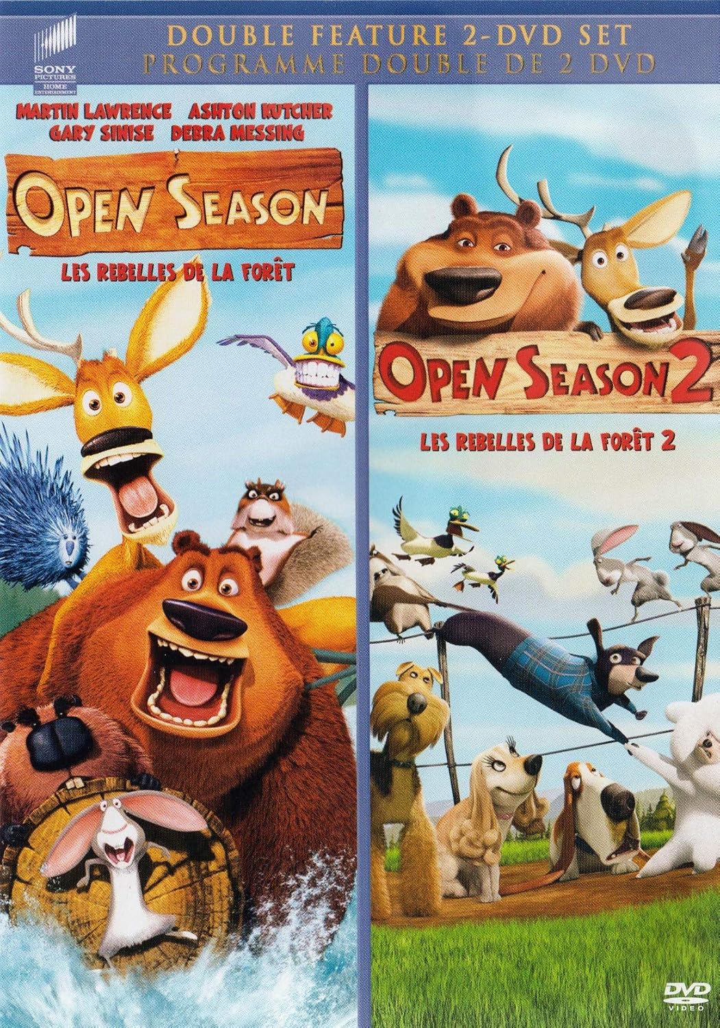 Open Season 1 & 2 (Double Feature, 2 discs) Bilingual: Amazon.ca ...