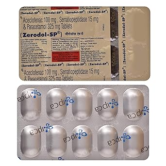 Zerodol SP - Strip of 10 Tablets : Amazon.in: Health & Personal Care