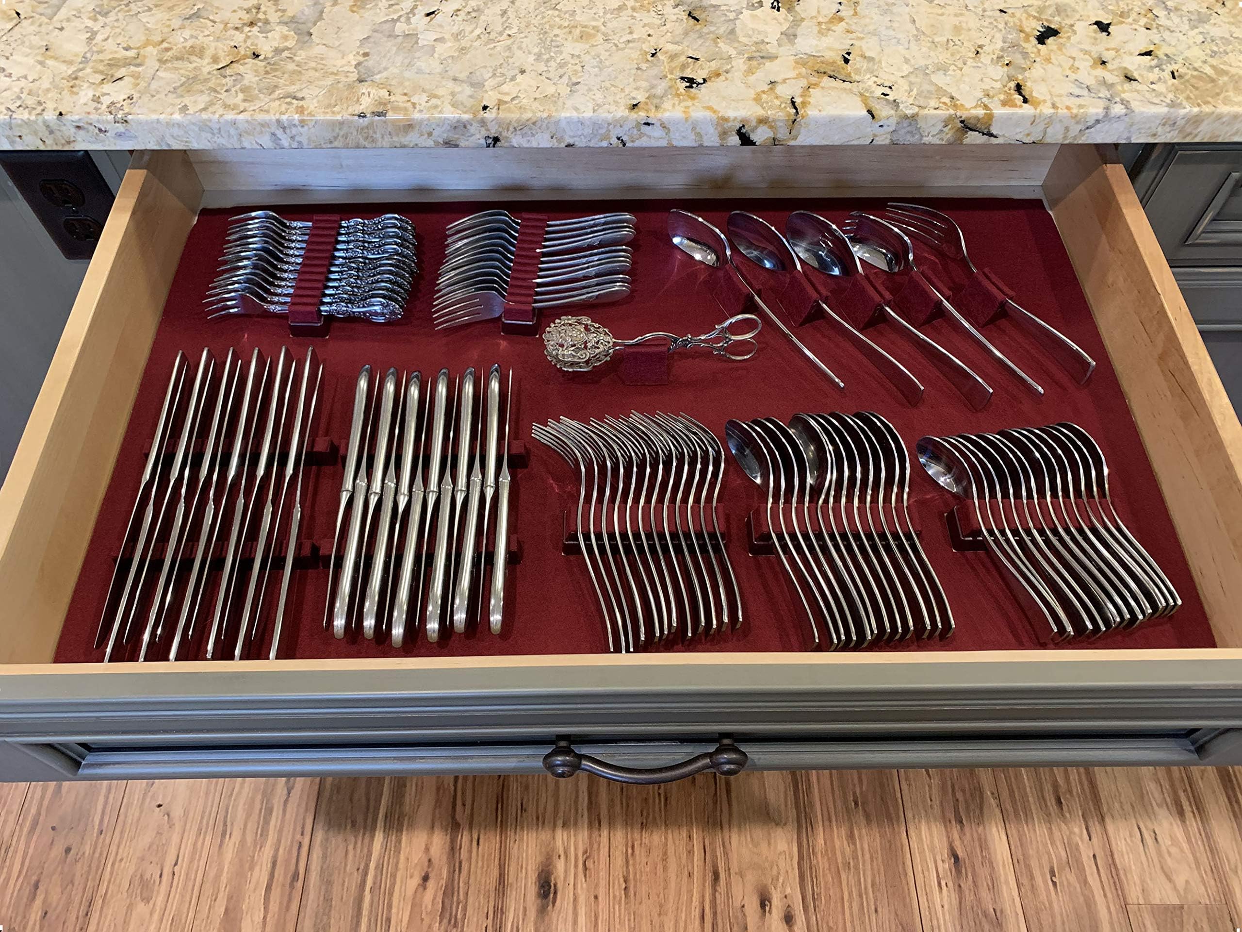 Amazon.com - Hagerty Zippered Flatware Storage Drawer Liner –Tarnish ...