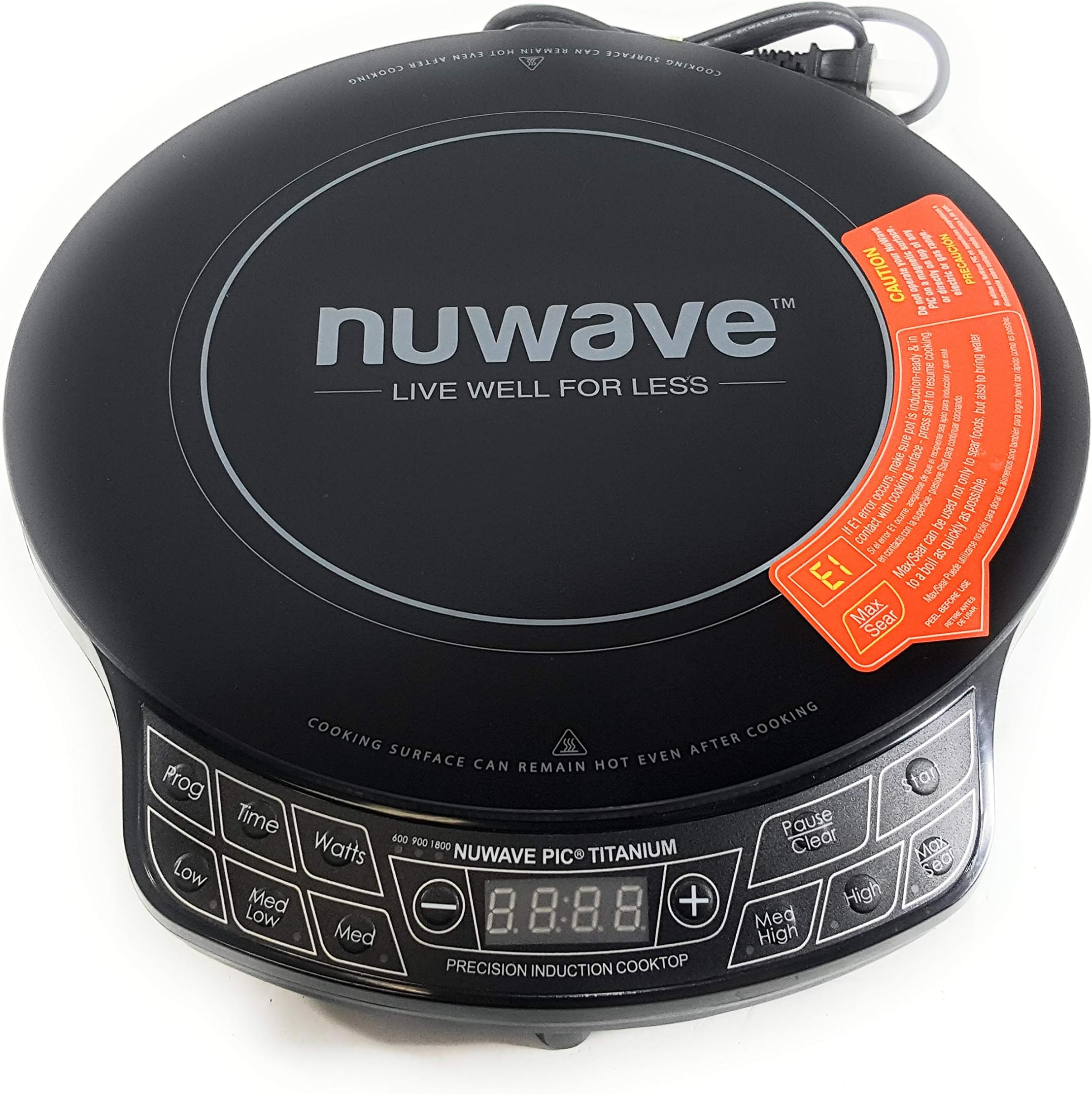 Amazon.com: NuWave PIC Titanium 2016 Model Year 1800 Watts Highest ...