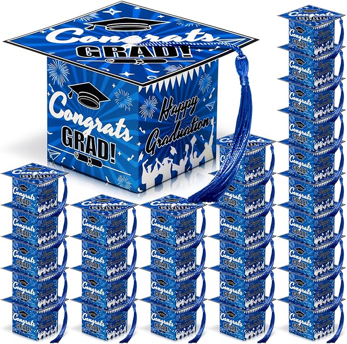 Amazon.com: COTOPHER 36 Pack Mini Graduation Cap Gift Boxes, Class of ...