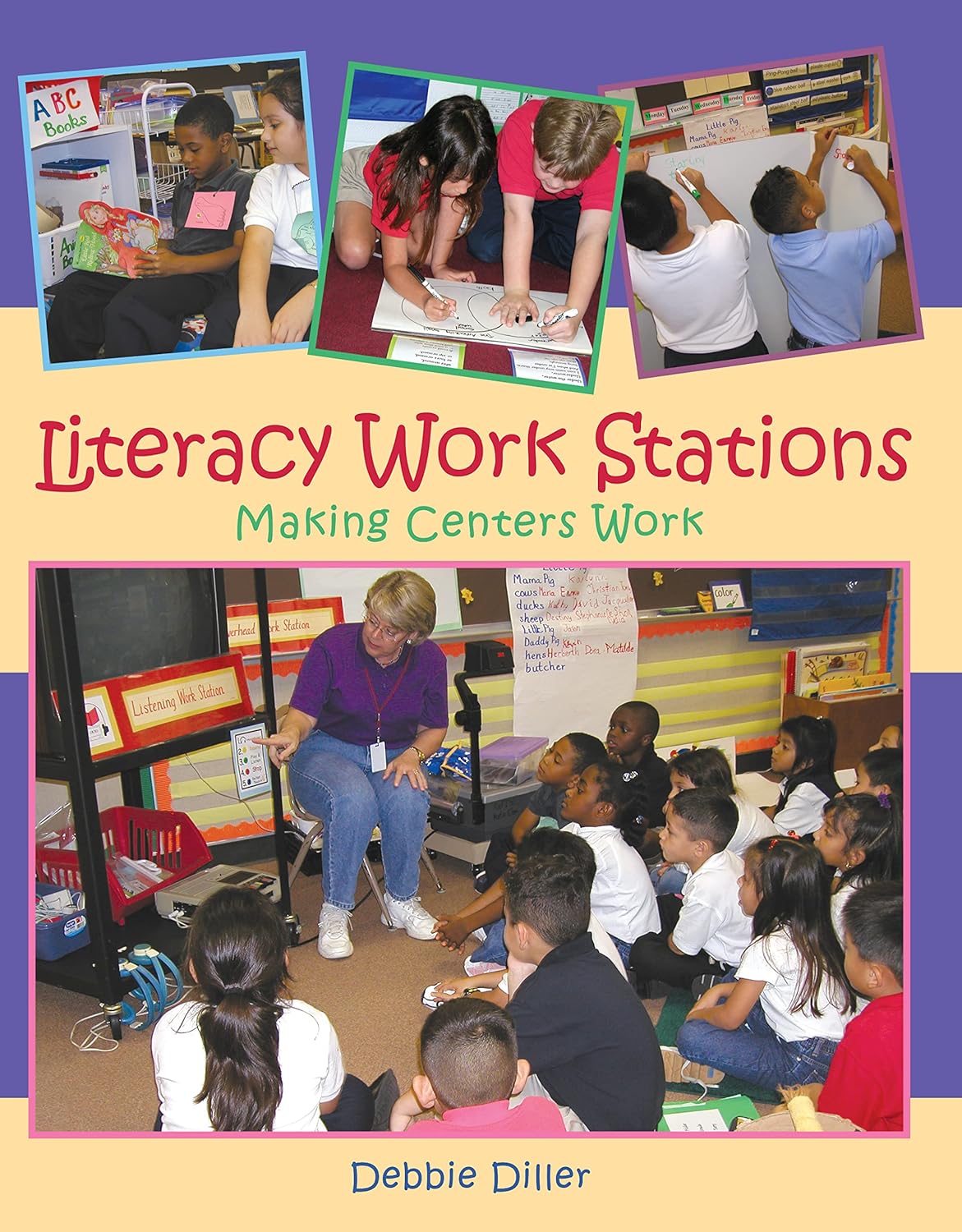 Amazon.com: Literacy Work Stations: Making Centers Work: 9781571103536 ...