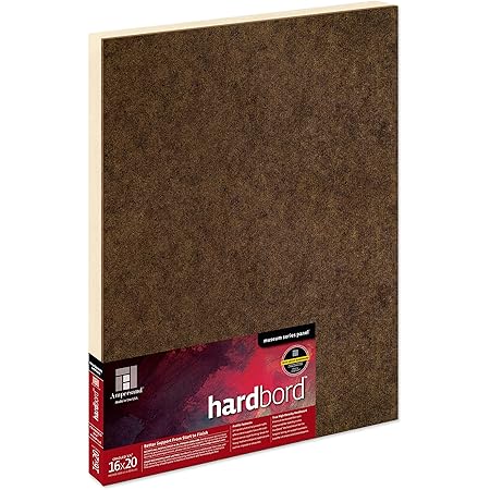 Amazon.com: Ampersand Art Supply Hardboard Wood Painting Panel: Museum ...