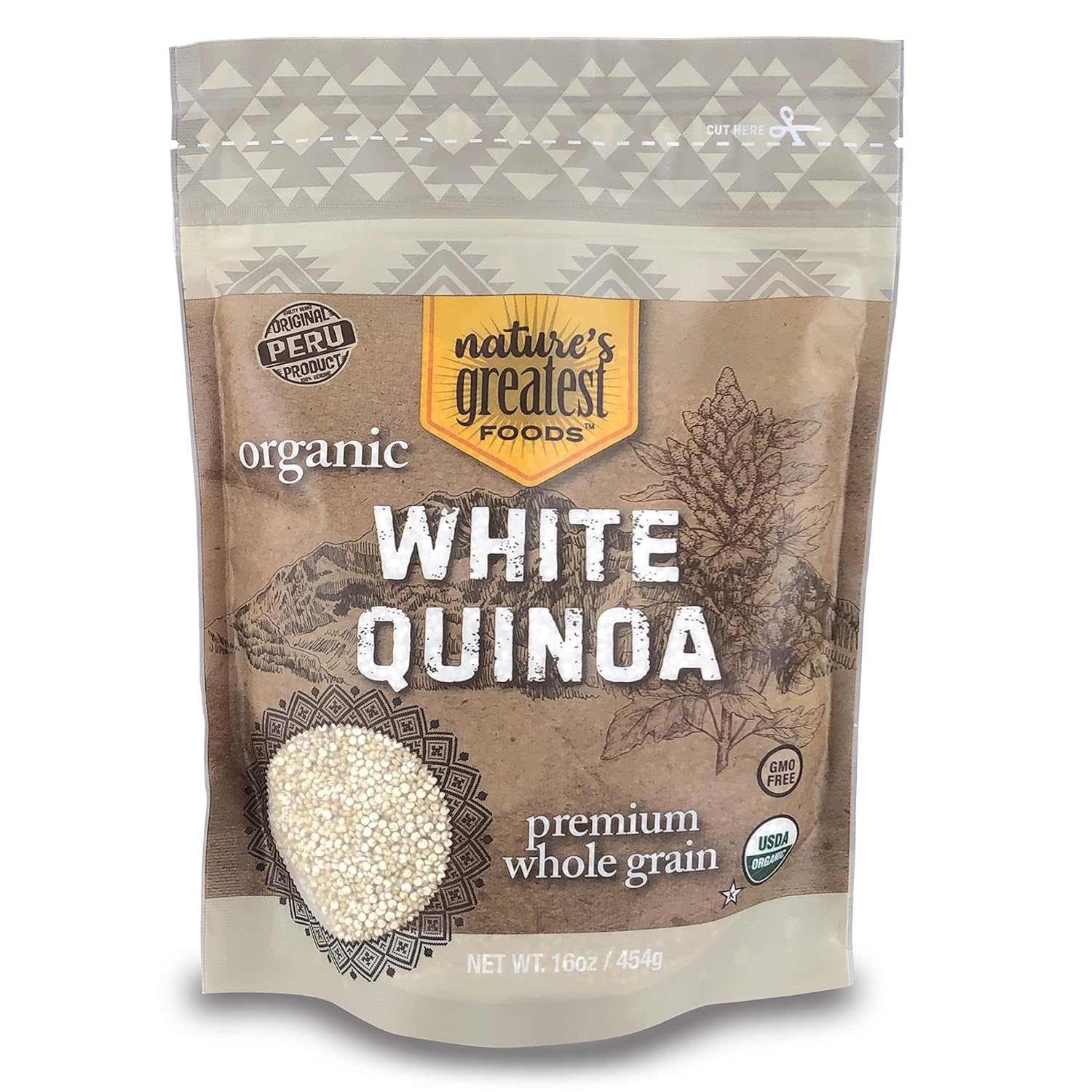 La mejor comida de la naturaleza Quinoa de grano entero orgánico ...