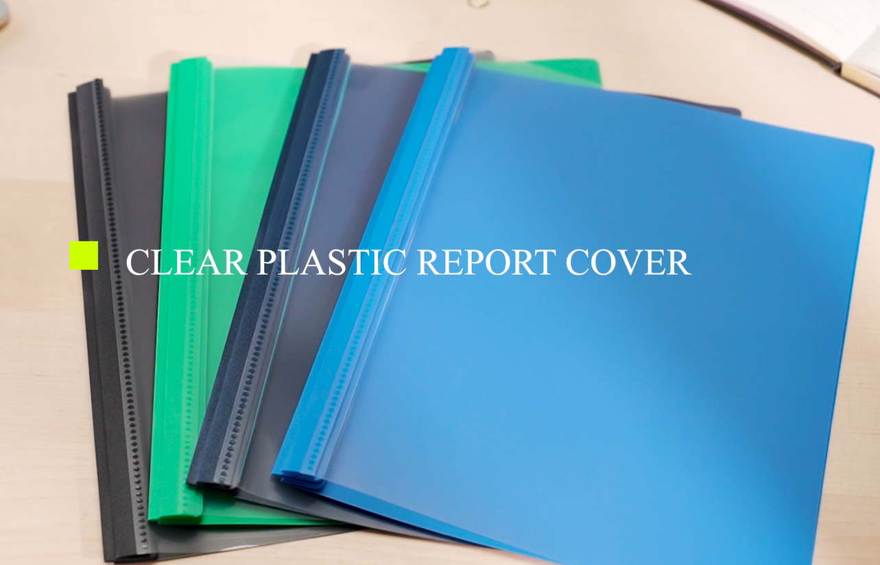 Clear Plastic Report Covers