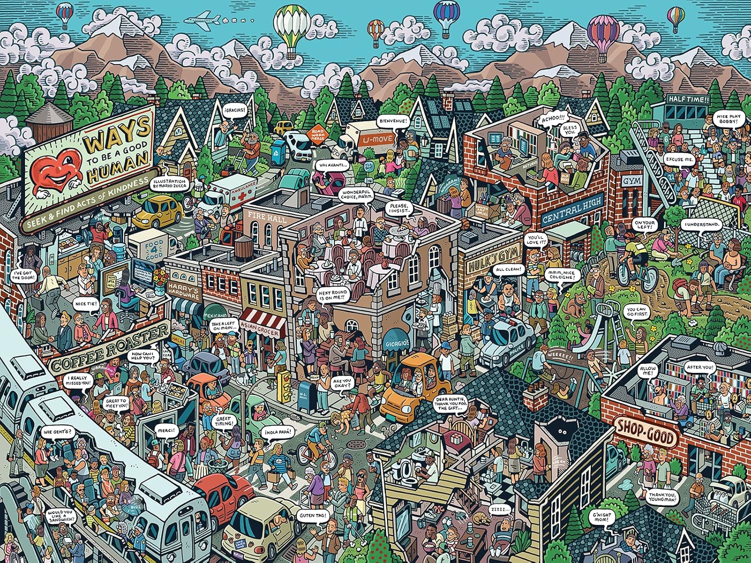 Amazon.com: Ravensburger Acts of Kindness Jigsaw Puzzle | 750 Large ...