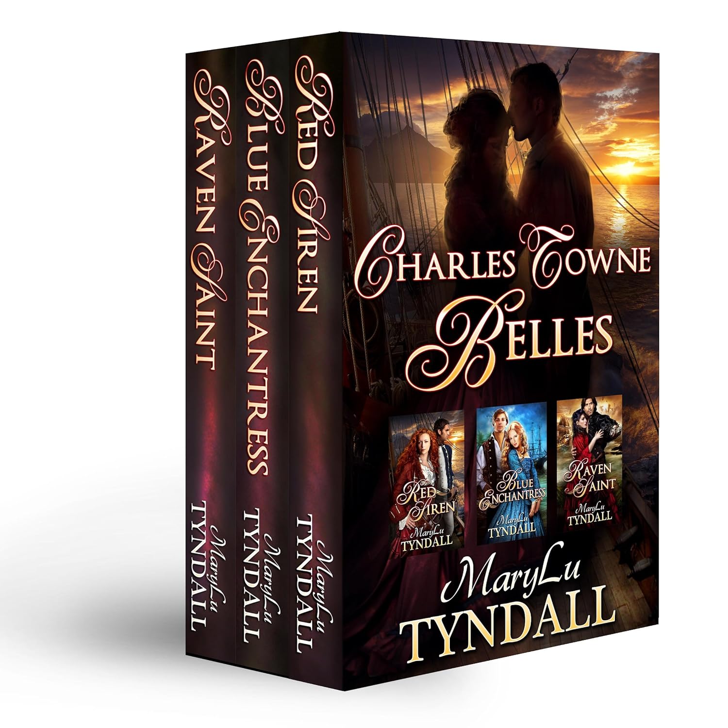 Charles Towne Belles: Books 1-3: Three Historical Romance Adventures in ...