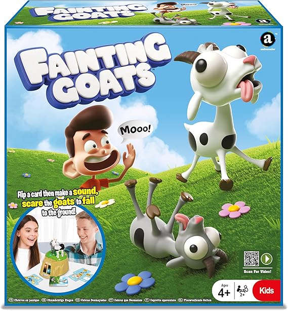 Amazon.com: Merchant Ambassador Fainting Goats Game | Scream and Scare ...
