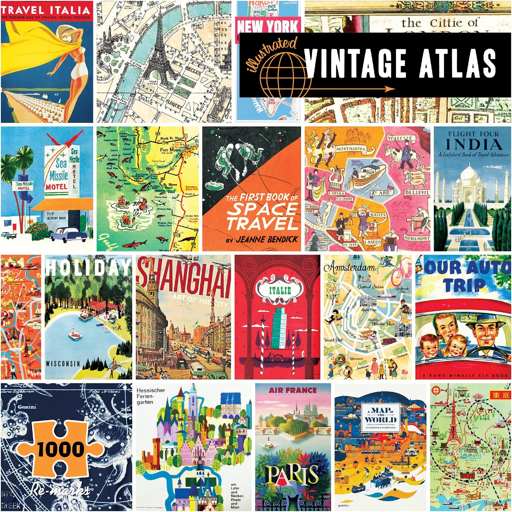 BBOLDIN Colorful Doors and Window Jigsaw Puzzles for Adults 1000 Pieces ...