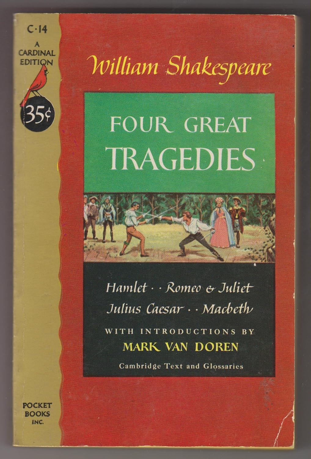 Amazon.com: Four Great Tragedies: Romeo and Juliet, Julius Caesar ...