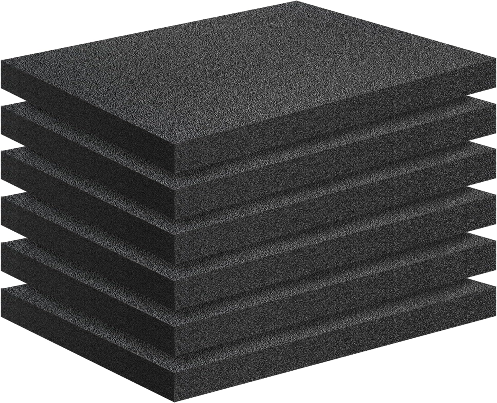 Amazon.com: Treela 4 Pcs Customizable Polyethylene Foam 16 x 12 x 2 ...