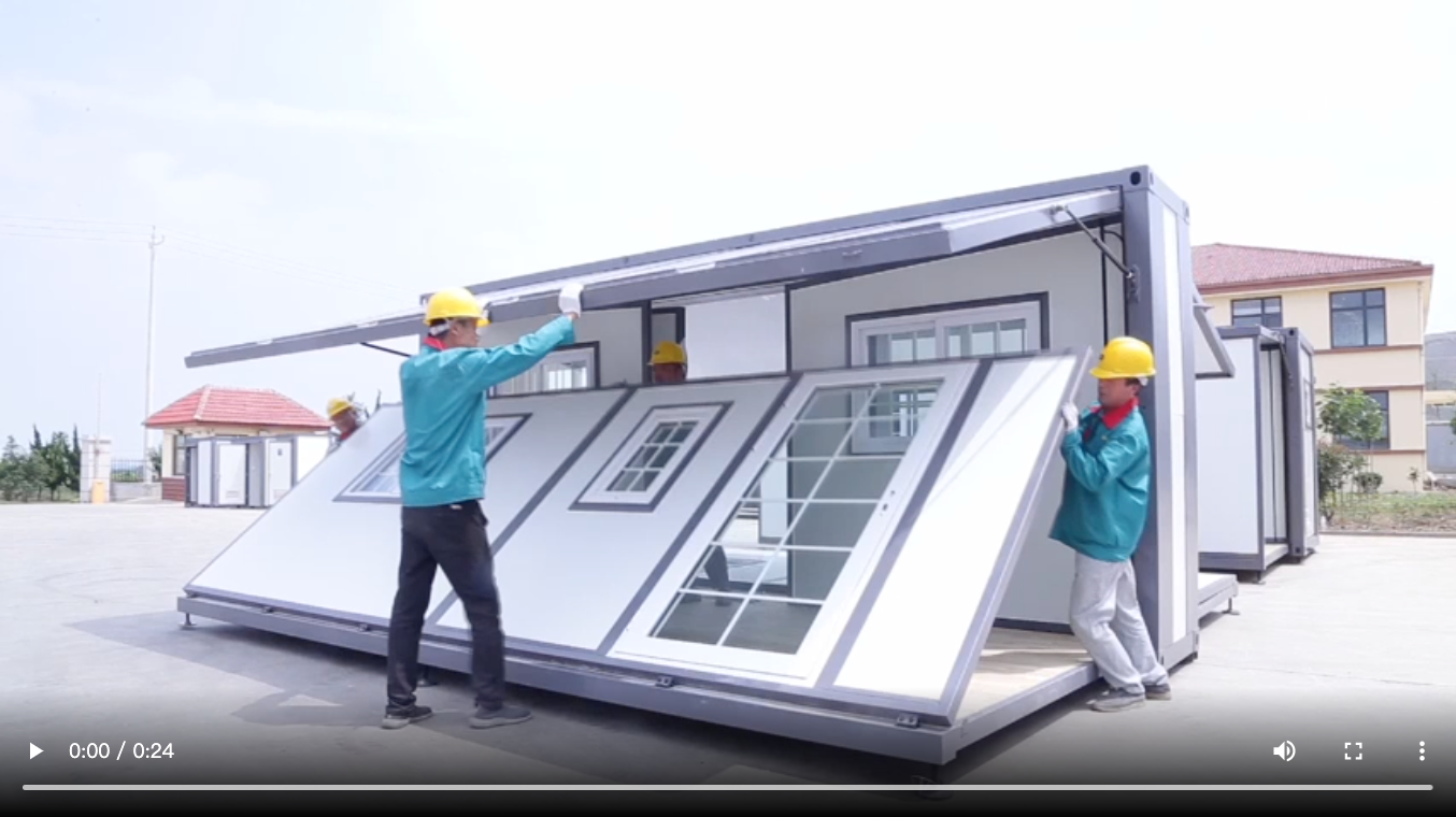 Watch Portable Prefabricated Tiny Home Installation on Amazon Live
