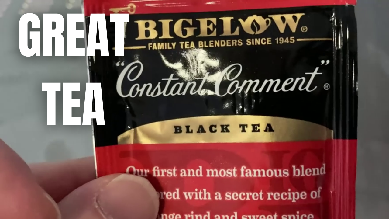 Watch Bigelow Constant Comment Black Tea - Full Review on Amazon Live