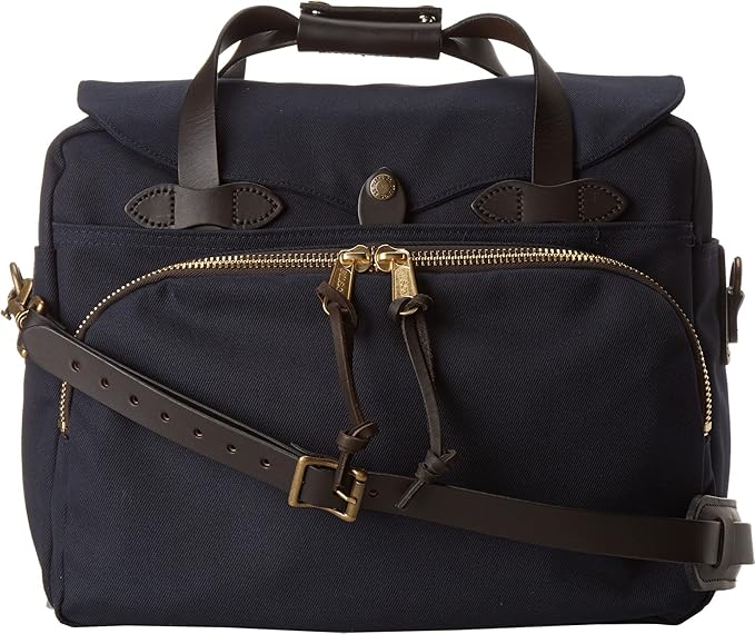 Amazon.com: Filson Padded Laptop Bag/Briefcase - Navy : Electronics