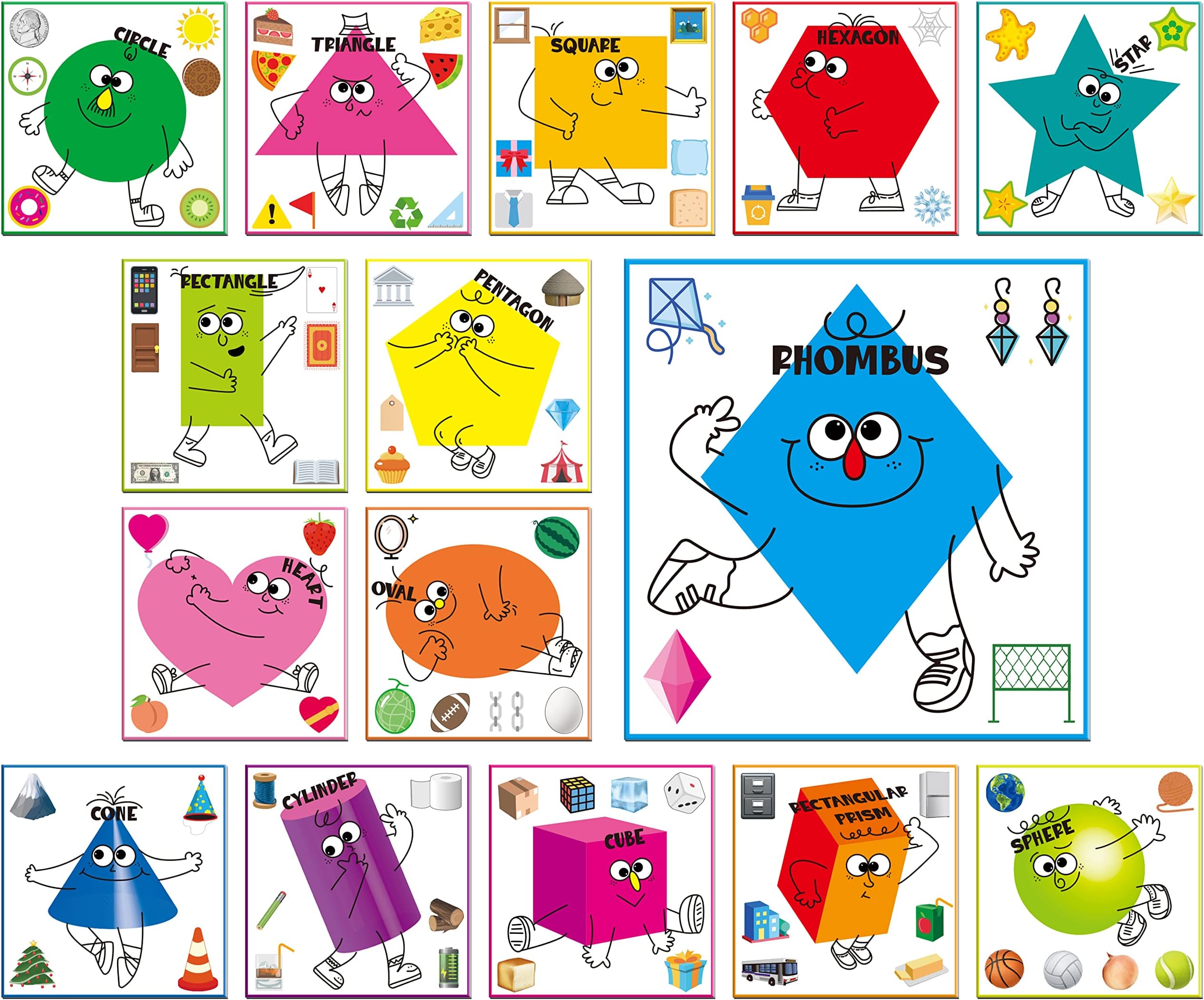 Amazon.com: Greenpine Crayon Bulletin Board Decorations Color Cutouts ...