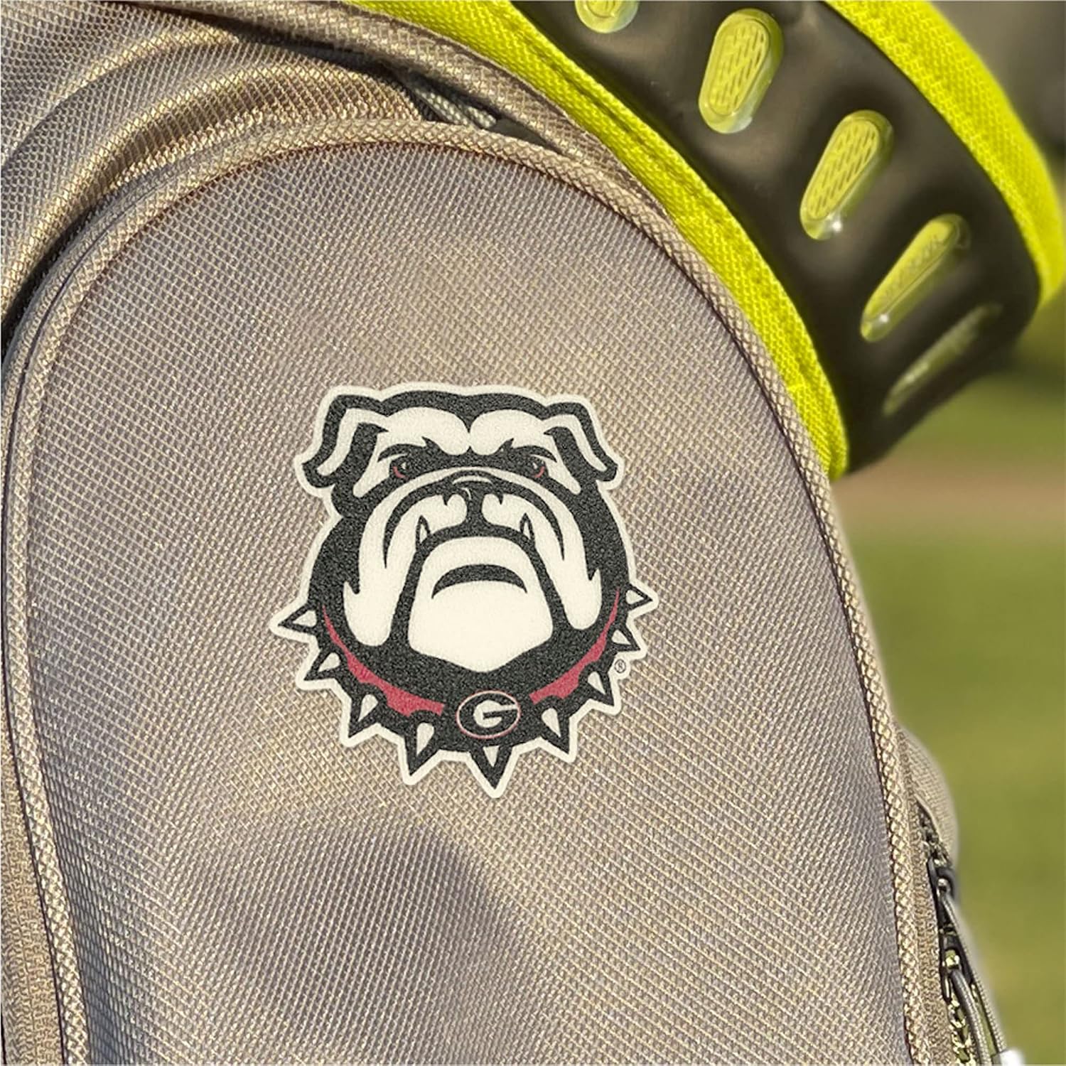 Amazon.com: UGA - Golf Bag 3" Peel & Stick Patch. Golf Cart Seat, Book ...