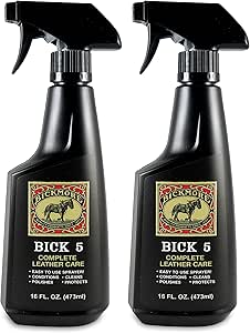Amazon.com: Bickmore Bick 5 Leather Cleaner & Conditioner 16oz Spray (2 ...