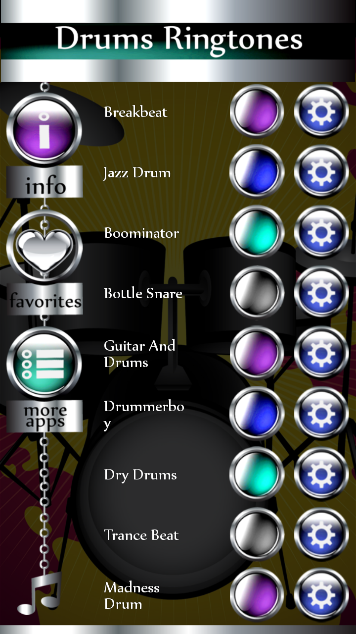 Drums Ringtones - App on Amazon Appstore