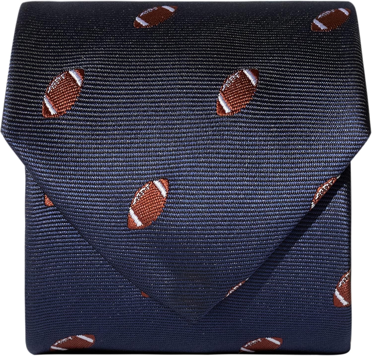 KARLA BRIDGE Men's Ties, 2.8" (7cm) American Football Pattern Formal ...