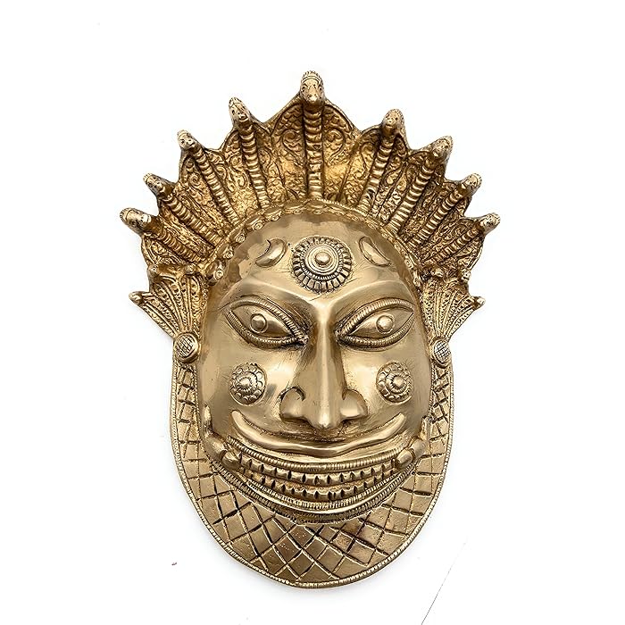 Buy Bhunes Brass Mahakala Bhairav | Maha Kal | Bhairava | Nazar Battu ...
