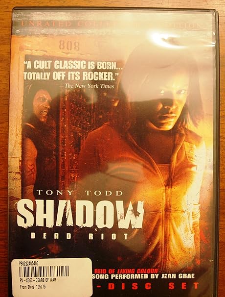Amazon.com: Shadow Dead Riot (Collector's edition Unrated 2 Disc Set ...
