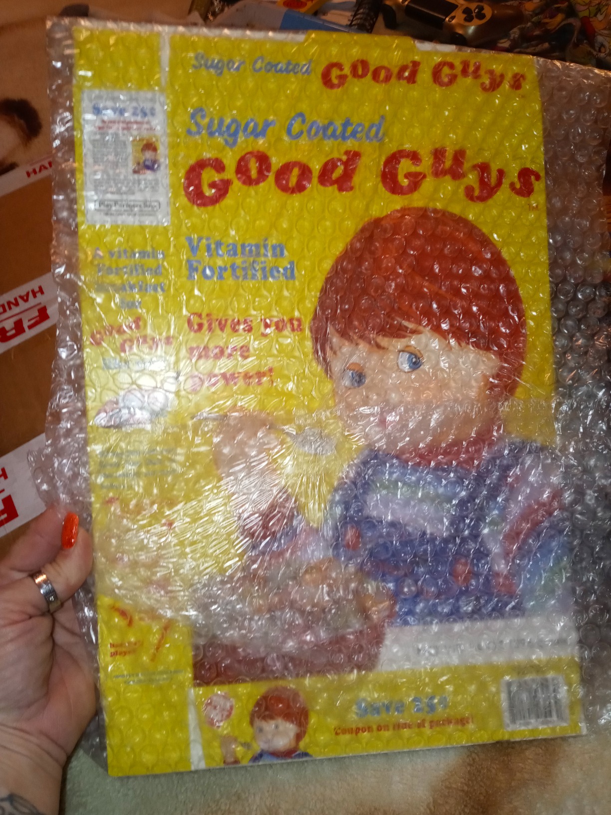 $3/mo - Finance Trick Or Treat Studios Child's Play 2 Good Guys Cereal ...