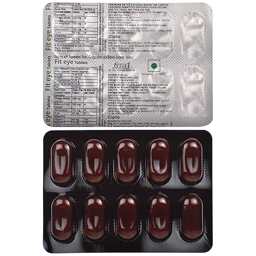 Fit Eye Tablet 10's : Amazon.in: Fashion