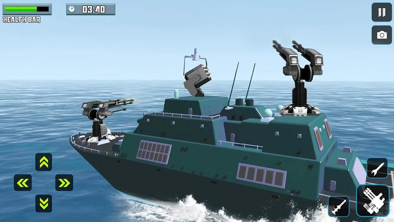 US Army Ship Battle Naval Dead Attack Fight Sea Shooting Simulator ...