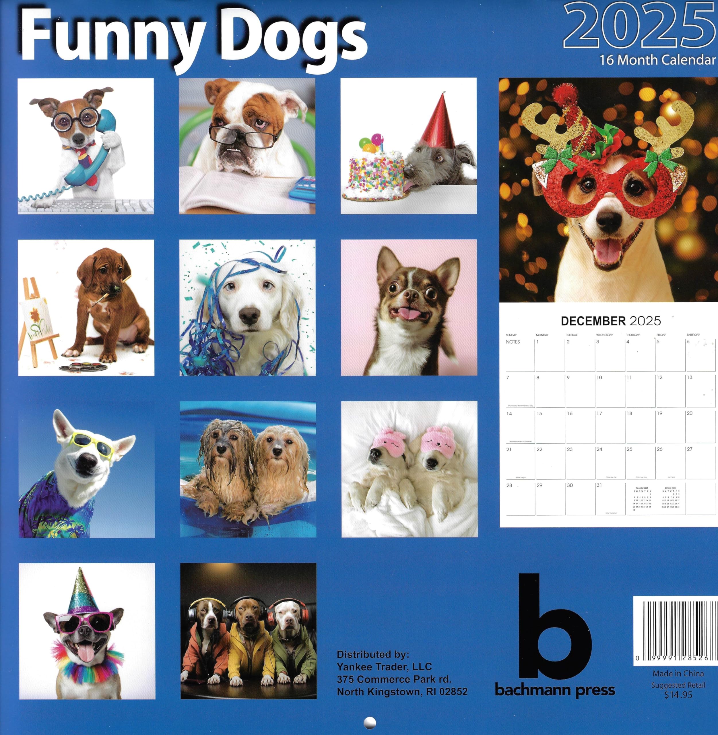 Dog Shaming Calendar 2025