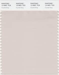 PANTONE Smart 13-3801X Color Swatch Card, Crystal Gray - Wall Decor ...