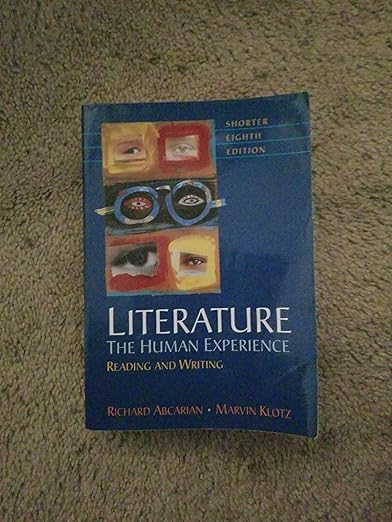 Amazon.com: Literature: The Human Experience Shorter: Reading and ...