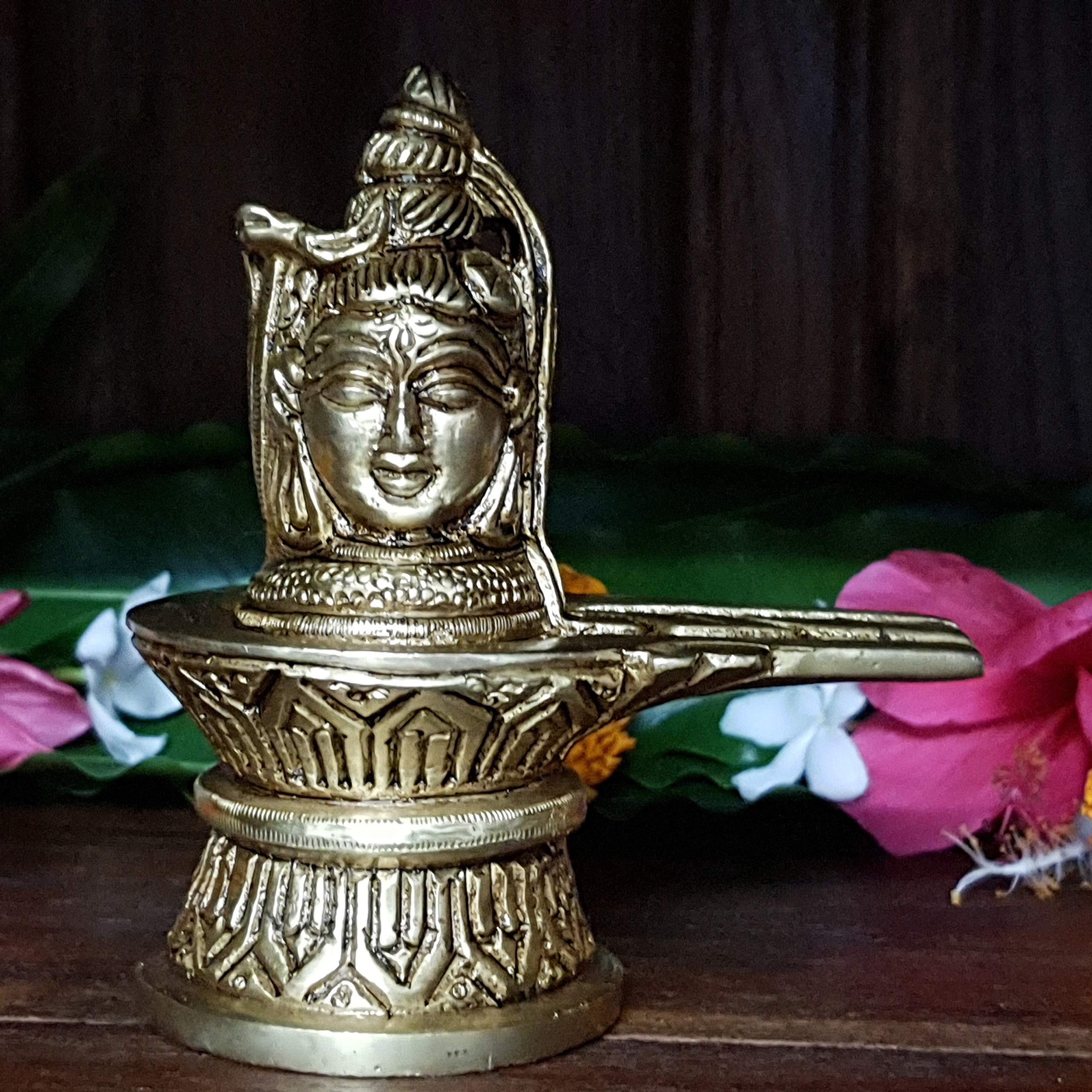 Buy Sri Shiva Mahadev Shivling For Home Temple Decor Mandir Room ...