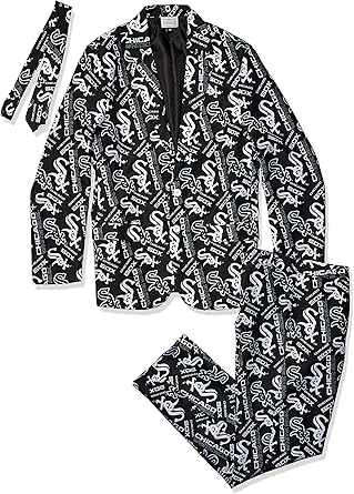 Amazon.com : FOCO MLB Chicago White Sox Mens Repeat Ugly Business Suit ...