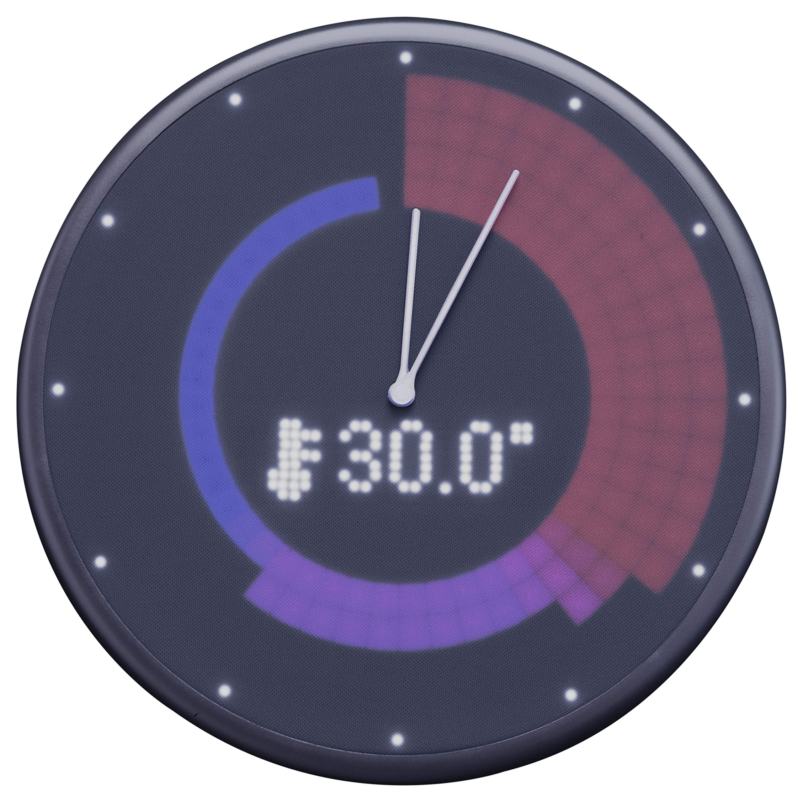 Smart Wall clock - Glance Clock - Graphite : Amazon.co.uk: Home & Kitchen