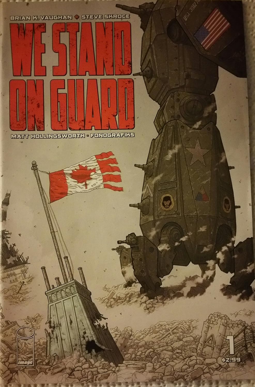 We Stand On Guard #1-6 Image Comic Book Set: Brian K Vaughn ...