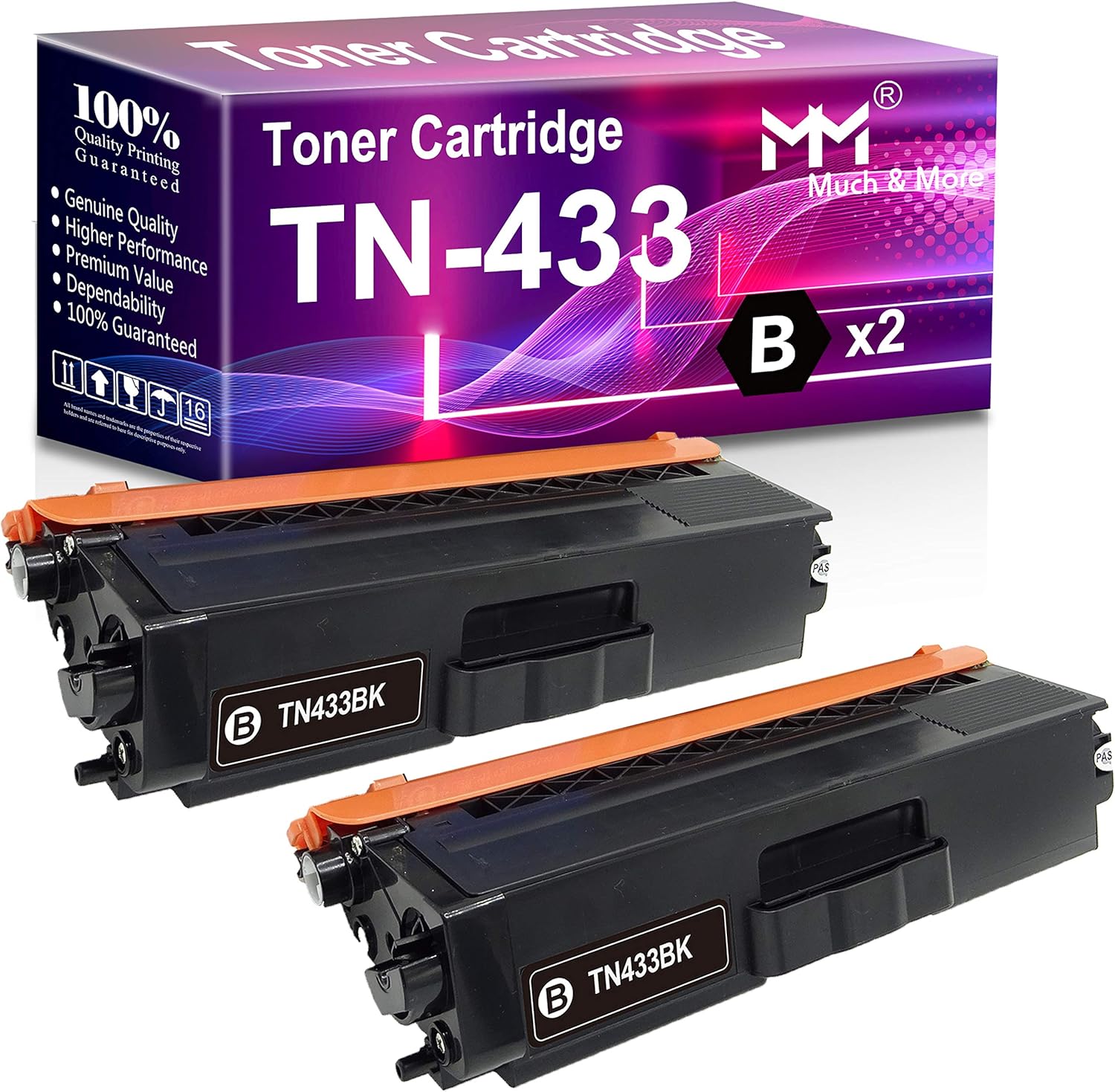 Amazon.com: MM MUCH & MORE Compatible Toner Cartridge Replacement for ...