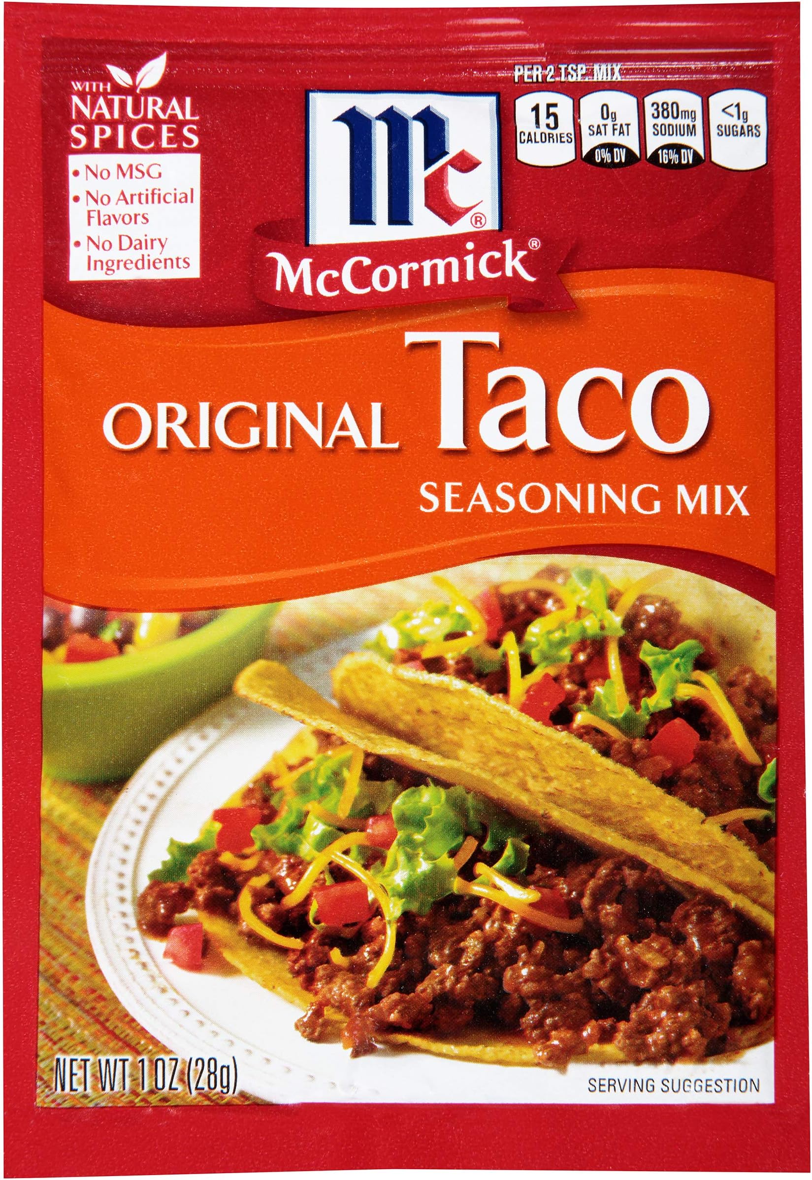 Amazon.com : McCormick Original Taco Seasoning Mix, 12 oz : Everything Else