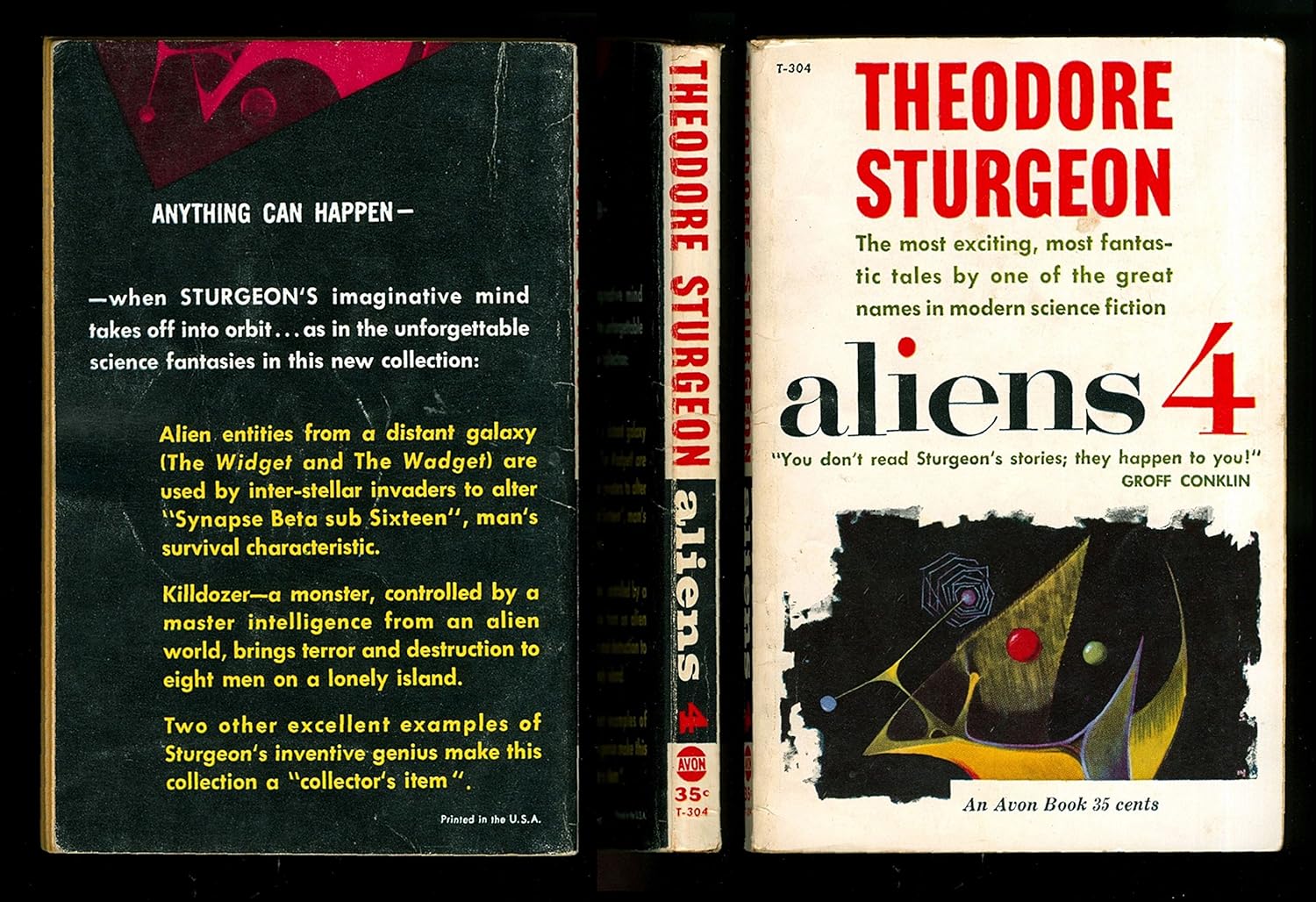 Aliens 4 (Avon SF, T-304): Theodore Sturgeon: 9780380203048: Amazon.com ...