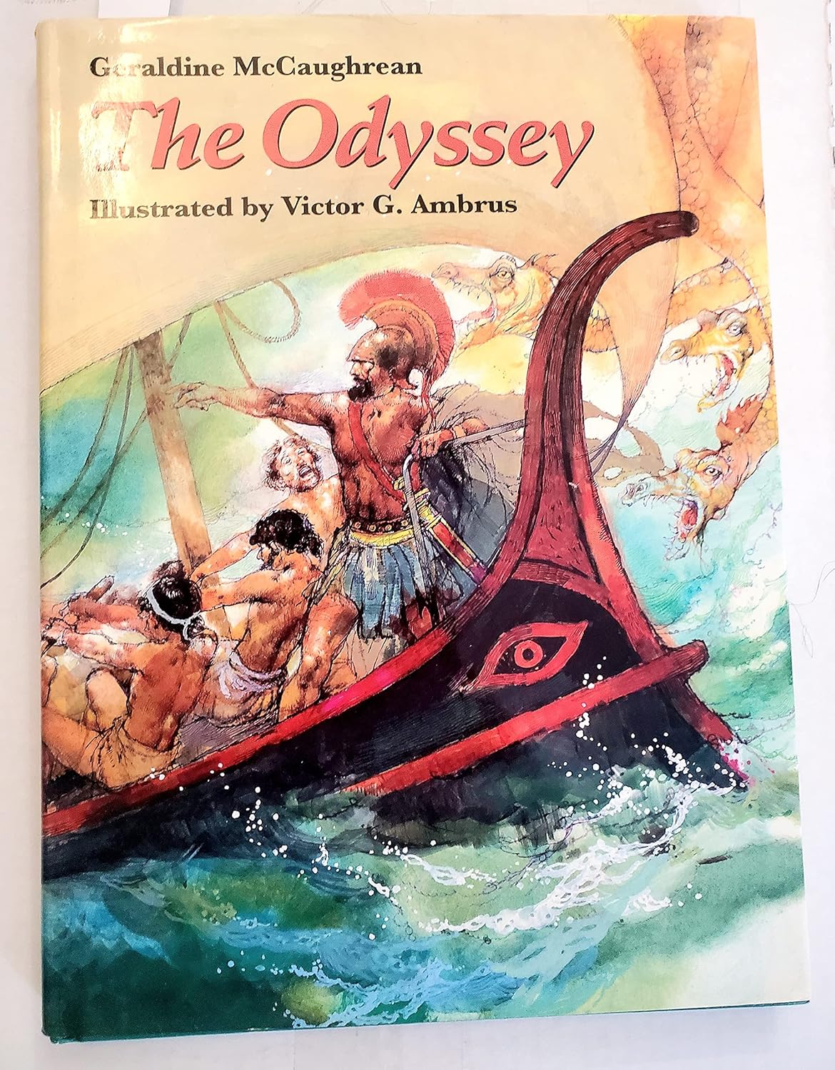 The Odyssey: McCaughrean, Geraldine, Ambrus, Victor G.: 9781562884338 ...