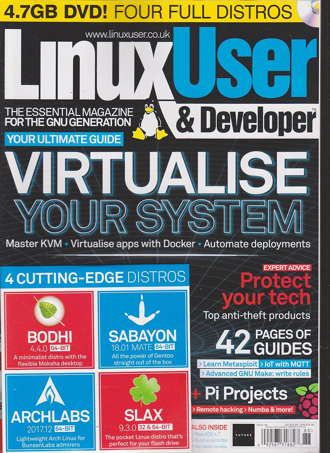 Linux User & Developer Magazine Issue 188: Amazon.com: Books
