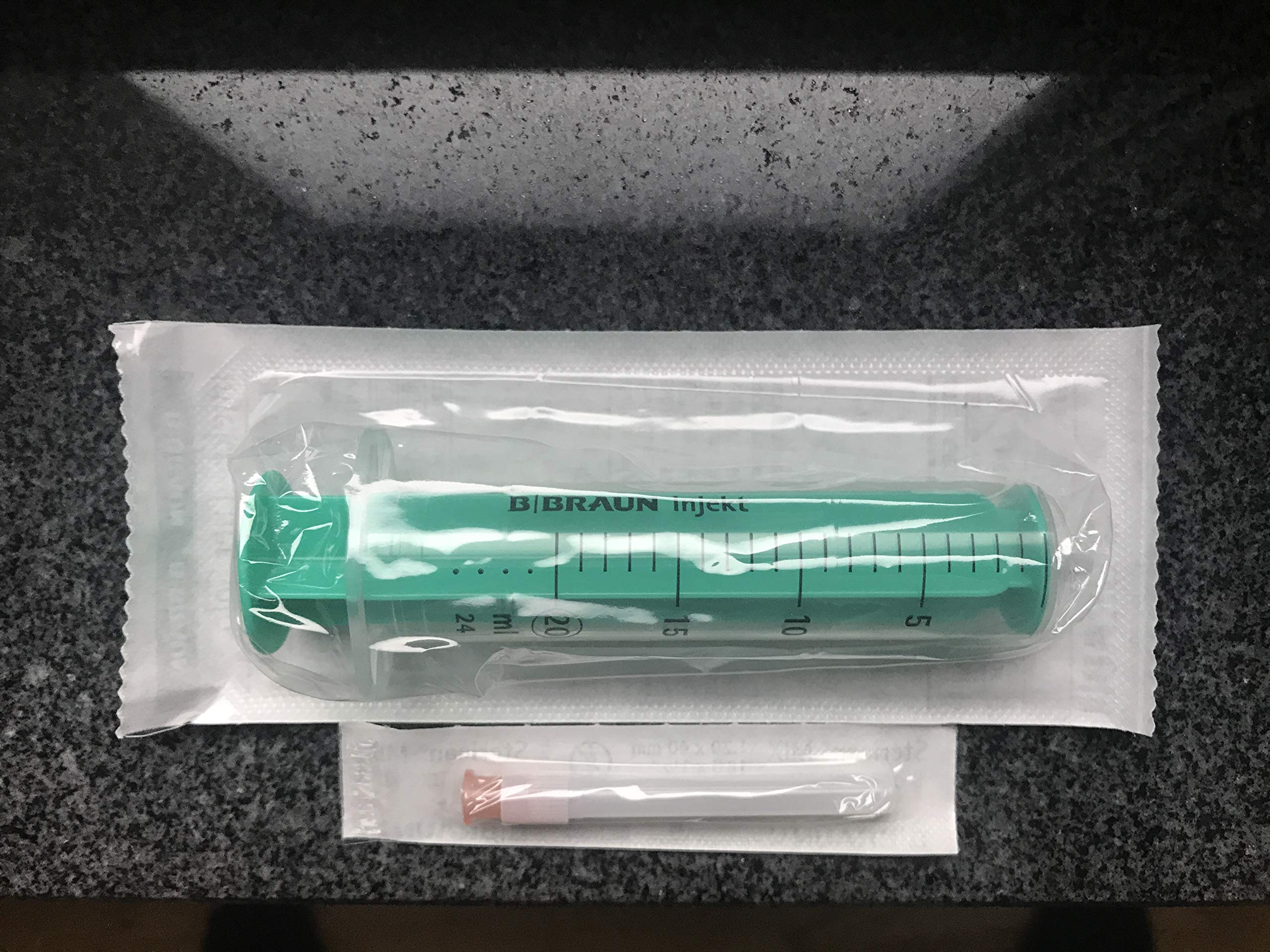 AE-GLAS Set of 1, 2 or 3 syringes 20 ml laboratory syringes liquid ...