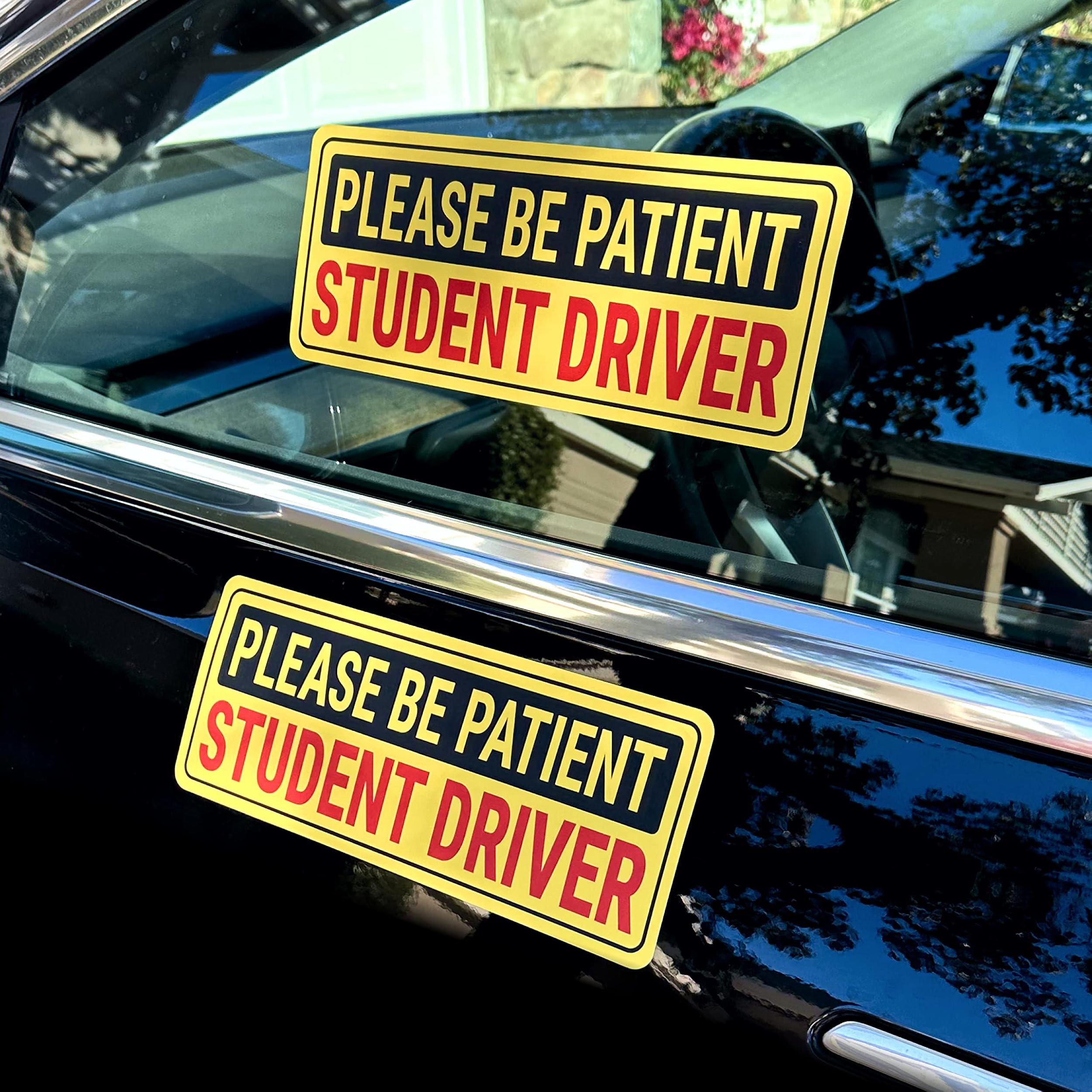 Snapklik.com : Stickios Student Driver Stickers