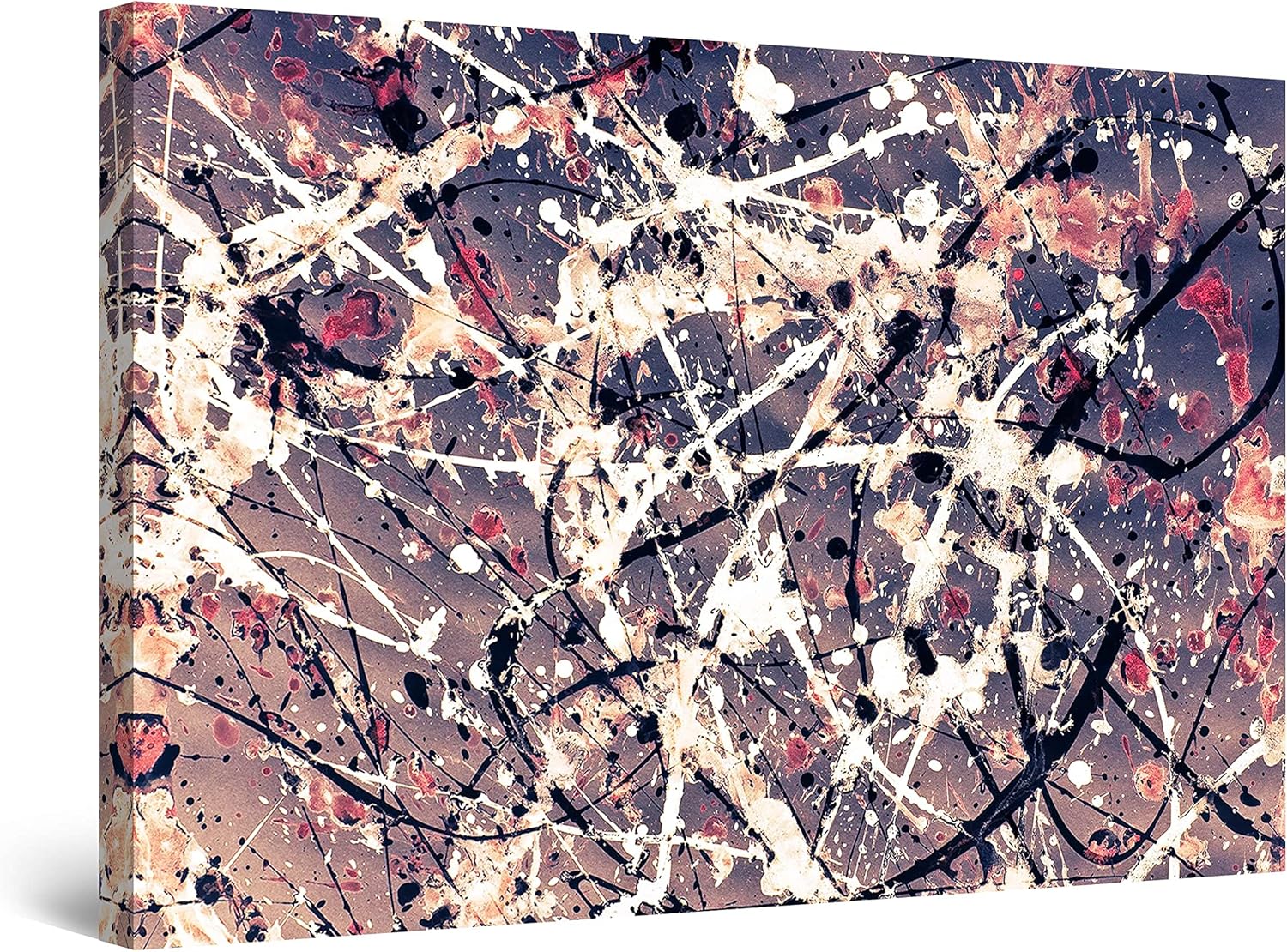 Startonight Quadro su Tela Prospettiva Pollock - Grandi Quadri Moderni ...