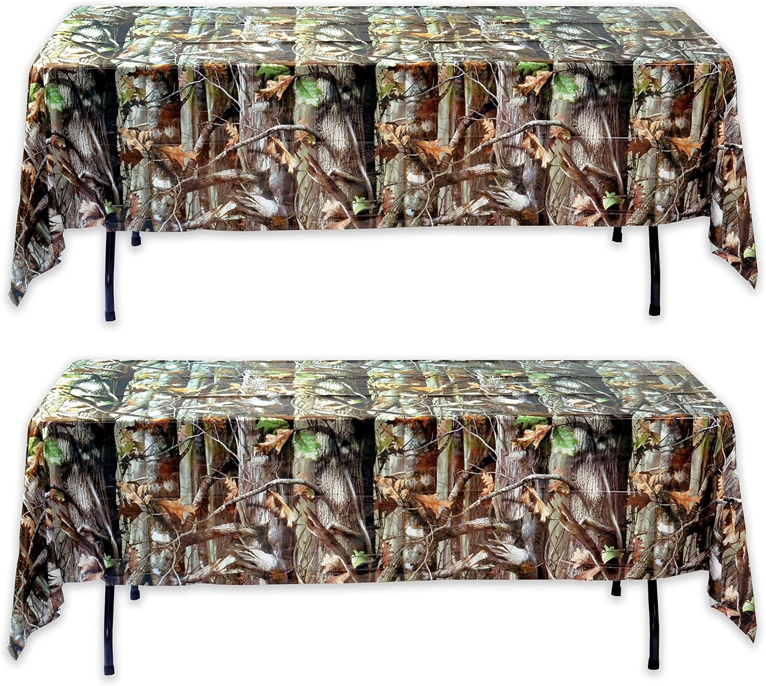 Amazon.com: Havercamp Hunting Camo Tablecover-Backdrops (2 Count ...