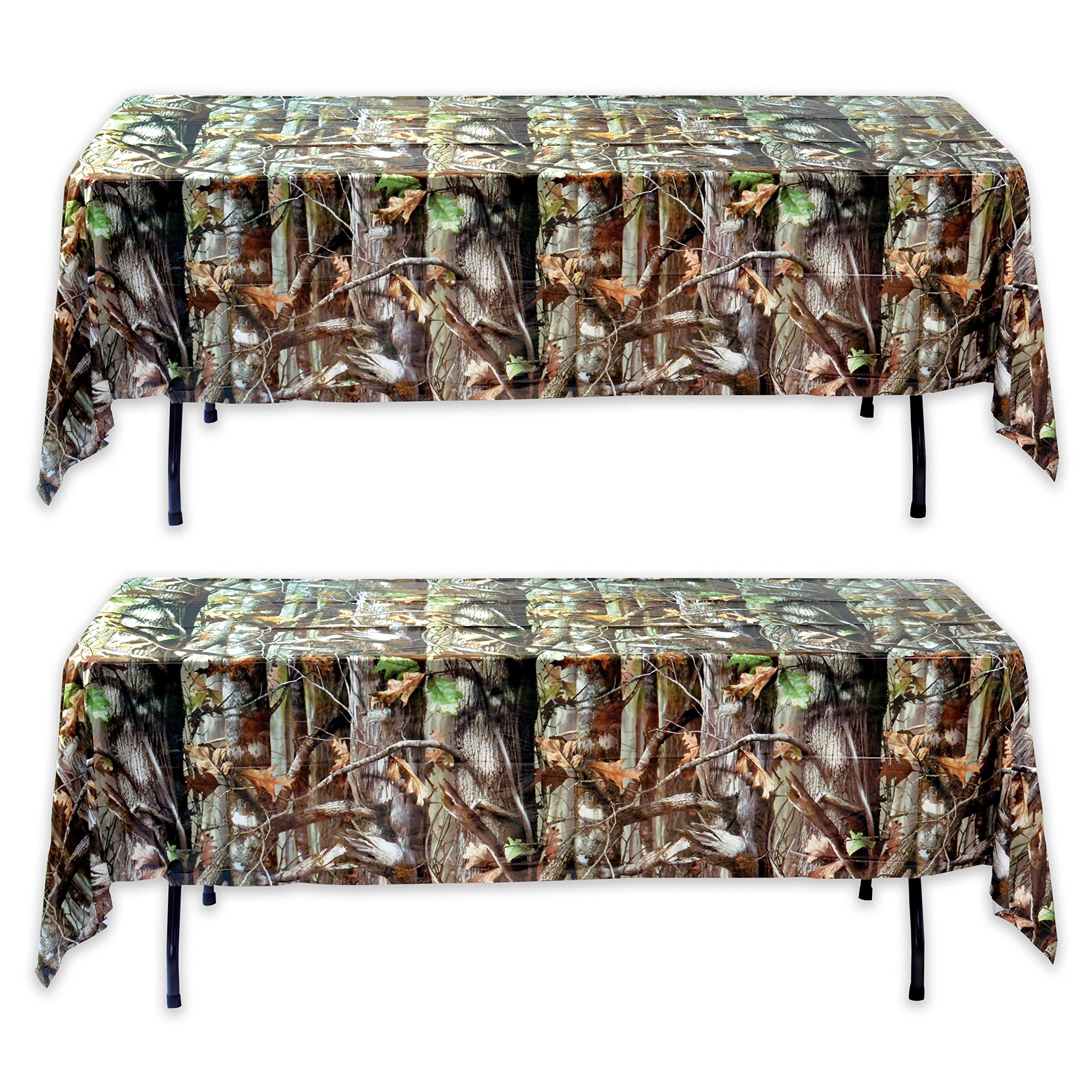 Amazon.com: Havercamp Hunting Camo Tablecover-Backdrops (2 Count ...