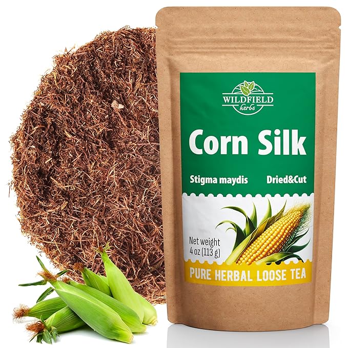 Amazon.com : 4 oz. Dry Corn Silk Tea Cornsilk Herb (Stigma maydis ...