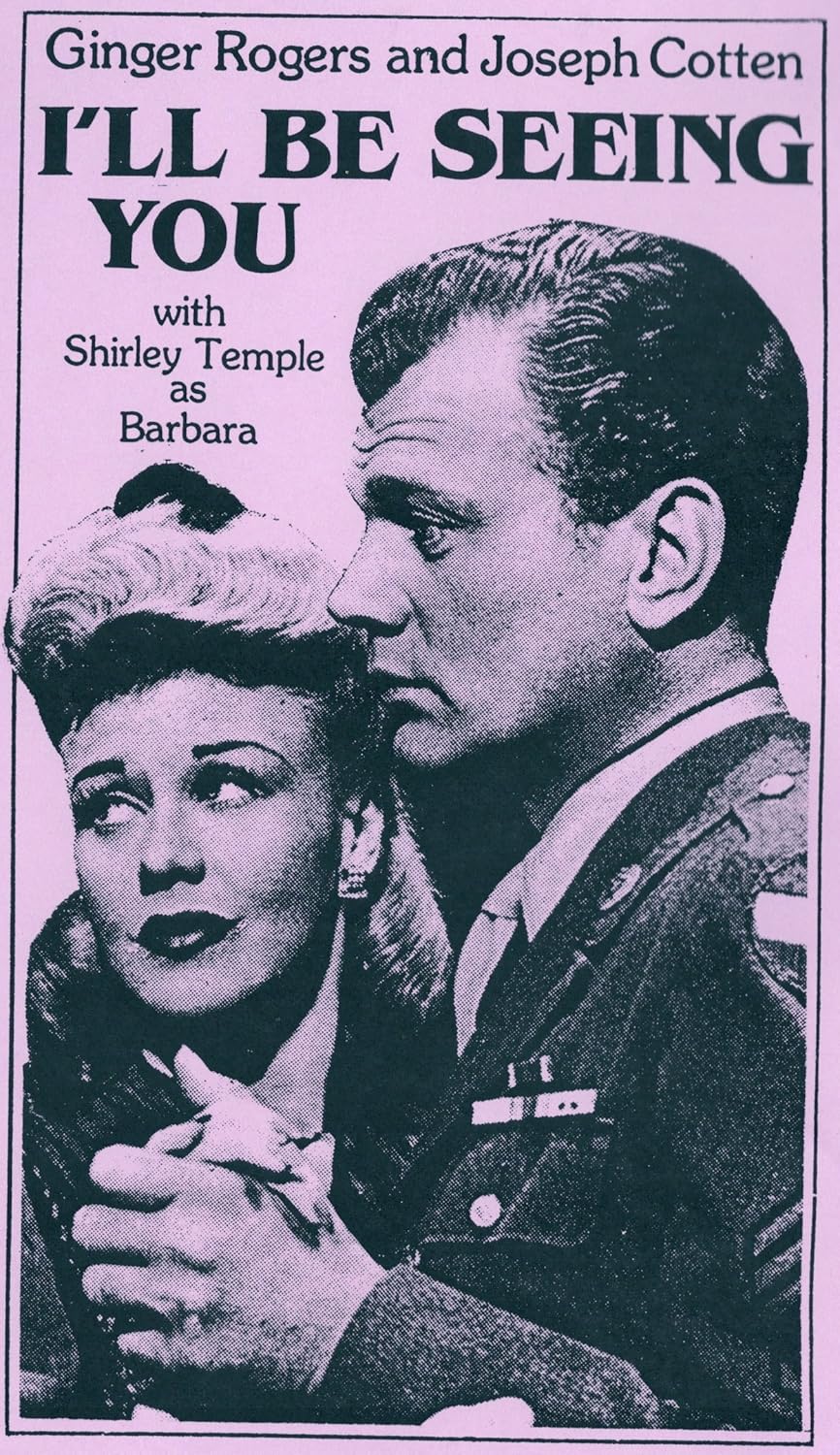 I'll Be Seeing You [VHS] : Ginger Rogers, Joseph Cotten, Shirley Temple ...
