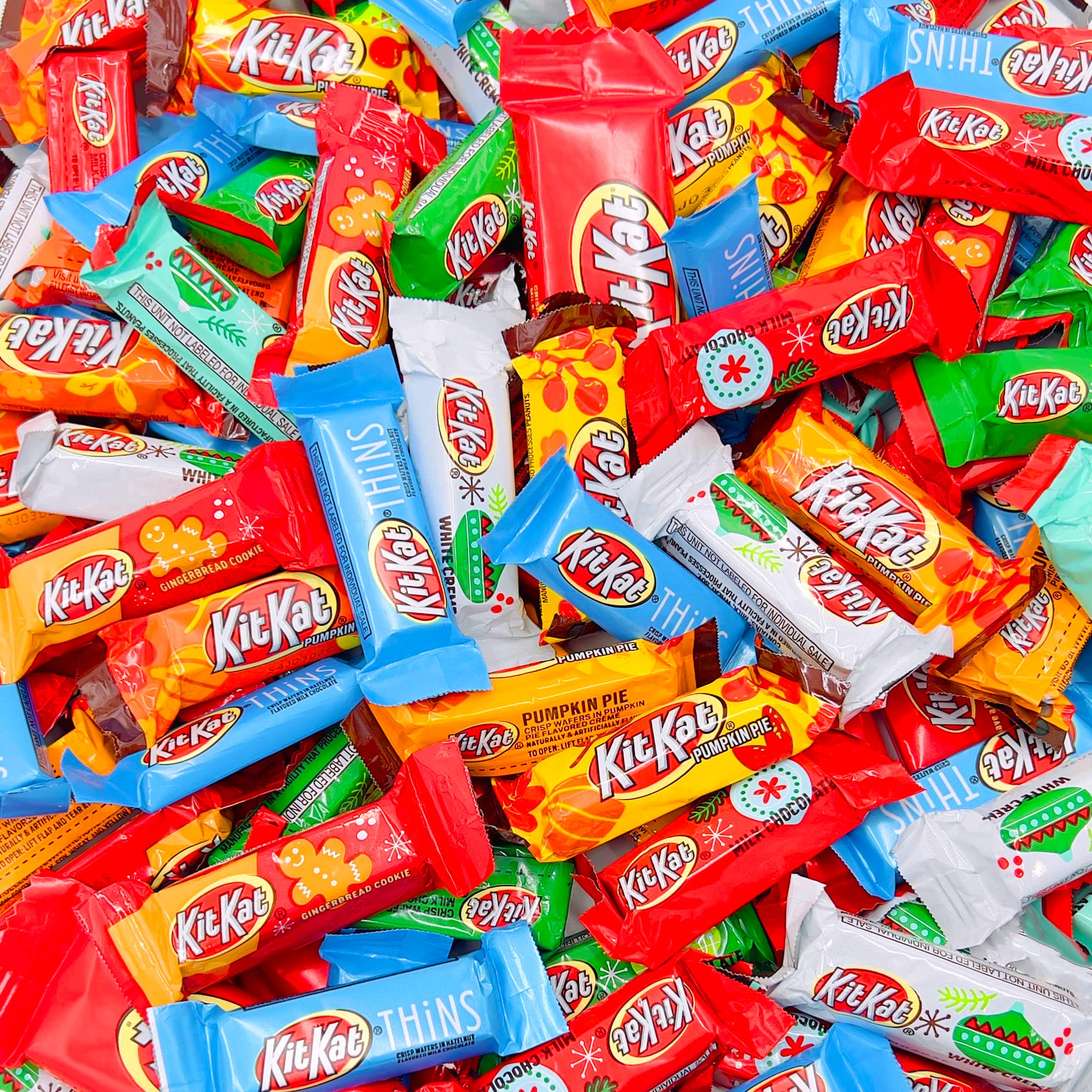 Buy LaetaFood KITKAT Chocolate Candy Bars Assorted Flavors | 3 Pound ...